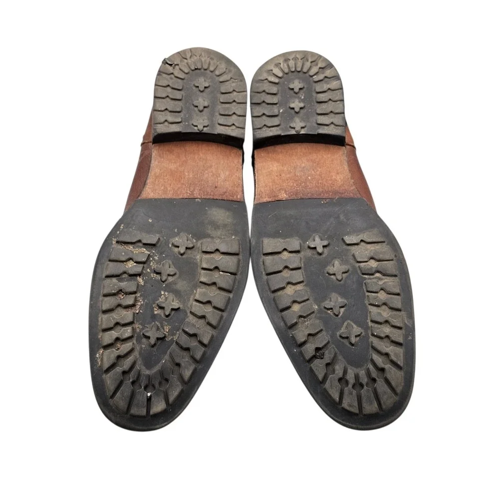 ALAN PAYNE | Shoes | Alan Payne Mens Size 95 Us Handmade Brown Deerskin ...